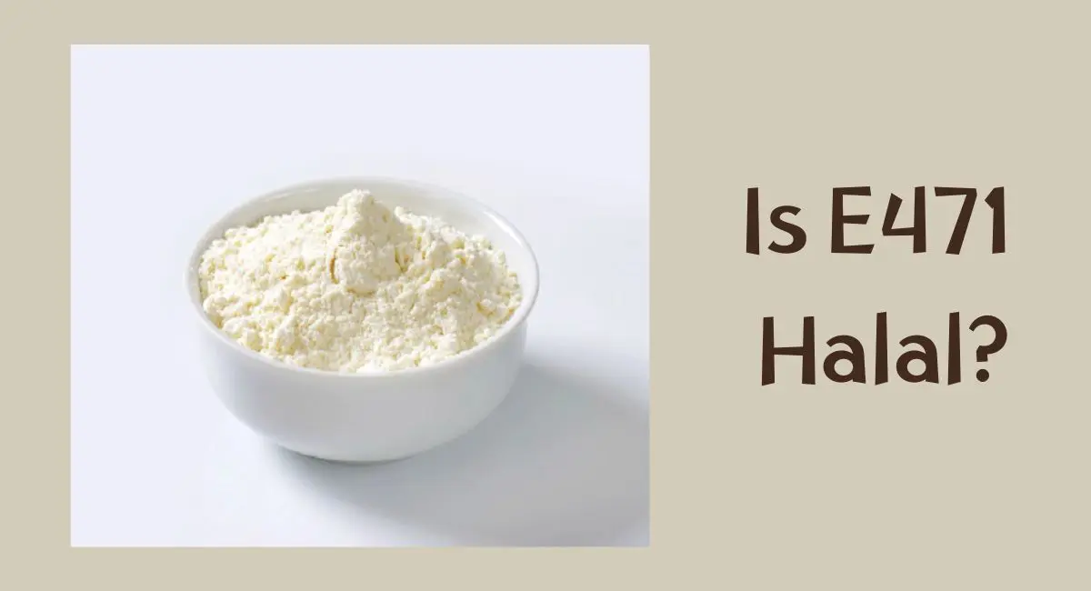 Is E471 Halal Or Haram?